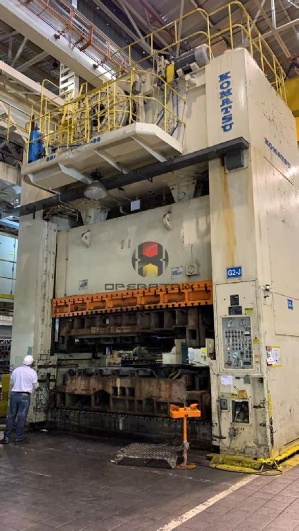 Prensa ExcÊntrica Freio E FricÇÃo Komatsu 1000 Toneladas Operatrix