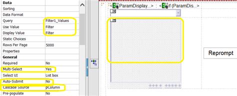 Yin Solutions How To Design Cognos Interactive Reports 04 Make Filters Flexible With Id And