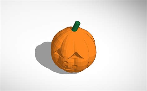 3d Design Hudson Barron Pumpkin Tinkercad