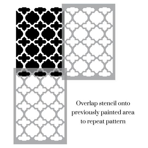 Moorish Trellis Stencil Stencil Boutique