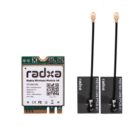 Radxa M 2 Wifi 6 Bt5 Module A8 Allnet China
