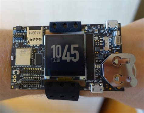 Thunderboard Wear Is A 75 Smartwatch Development Board By Silicon Labs