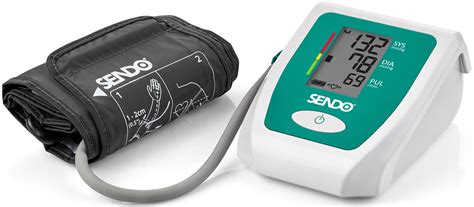 Апарат за кръвно налягане Advance 2 на Sendo пълен автомат с адаптер Ozone Bg