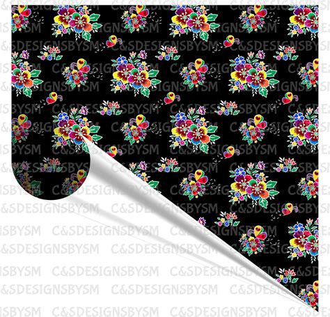 Hmong Patterned Htv Lis Loos Etsy