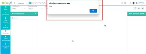 Bug 30579 Requirement Document An Alert Appears Upon Selecting The Requirements Document And