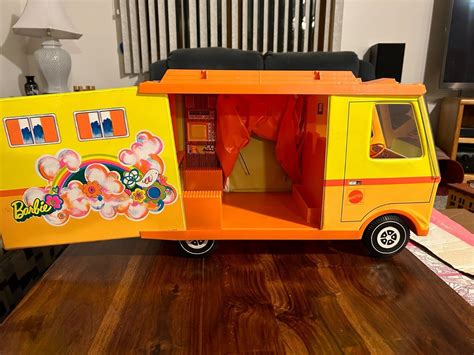 Mattel Barbie Country Camperrv Vintage 1970s With Camping