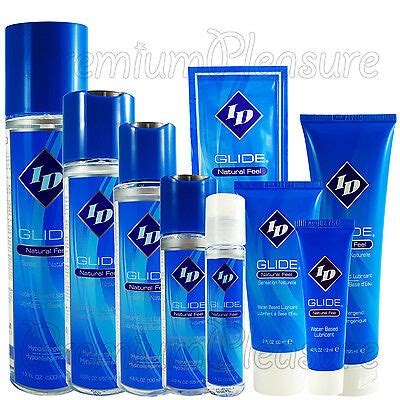 Id Glide Lubricant Water Based Personal Sex Lube Natural Feel Choose Amount Ebay