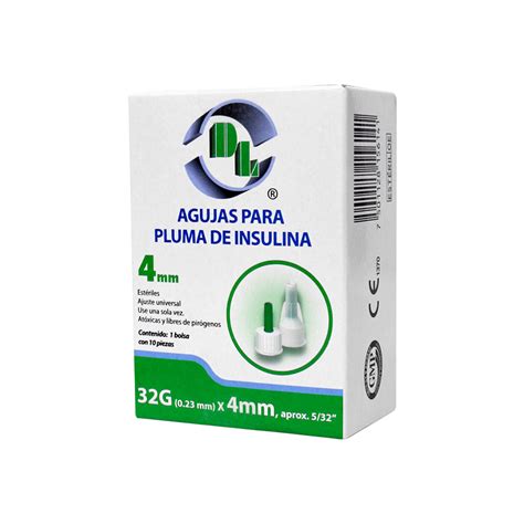 Agujas Para Pluma De Insulina Dl Veli Medical