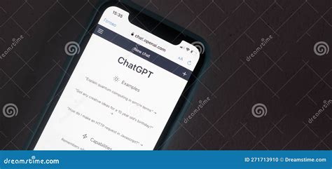 Screen With Chatgpt Chat With Ai Or Artificial Intelligence Man Search For Information Using
