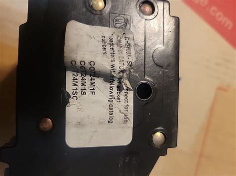 Eaton Chx 100 X Cutler Hammer Type Ch3 Class Ctl 2 Pole Ebay Australia
