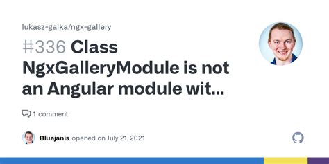 Class NgxGalleryModule Is Not An Angular Module With Angular 12 Issue