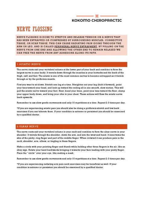 4 Sciatic Nerve Flossing Pdf Files Download Free Collection Files