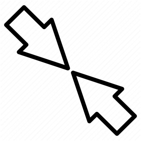 Arrow Arrows Data Input Joint Output Transfer Icon Download On Iconfinder