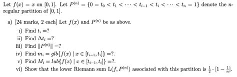 Solved Let F X X On Let P N T Chegg Com