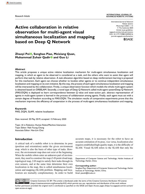 Pdf Active Collaboration In Relative Observation For Multi Agent