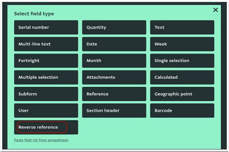 Adding A Reverse Reference Field Activityinfo Information Management
