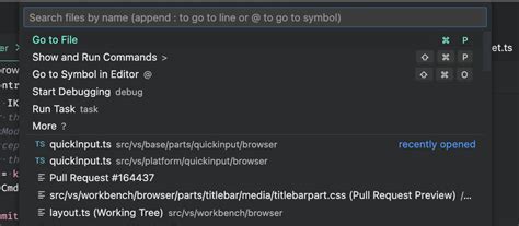 Test Command Center Shows A Few Modes Inline · Issue 164442