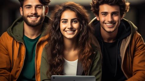 Teamwork And Education Group Of Diverse Teenage Classmates Preparing