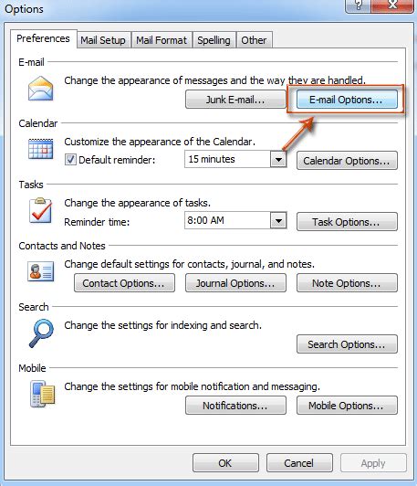 How To Turn On Off The Alert When Emails Arrive In Outlook
