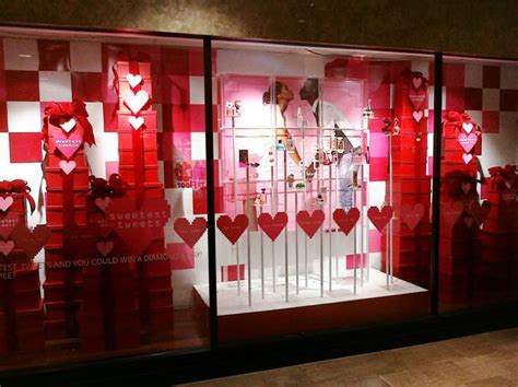 Valentines Day Valentines Window Display Window Display Window