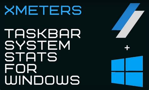 Watch Xmeters — Taskbar System Stats For Windows