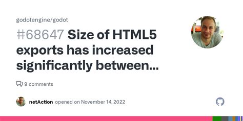 Size Of Html5 Exports Has Increased Significantly Between 3x And 40