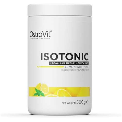 Ізотонік Ostrovit Isotonic 500 G 50 Servings Lemon Mint 857380 — купити на Eva Ua — ціна 381 грн