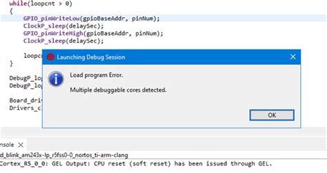 Led Blink Example Arm Based Microcontrollers Forum Arm Based