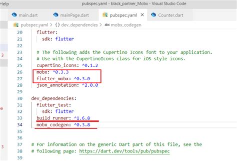 Missing Part Countergdart · Issue 290 · Mobxjsmobxdart · Github