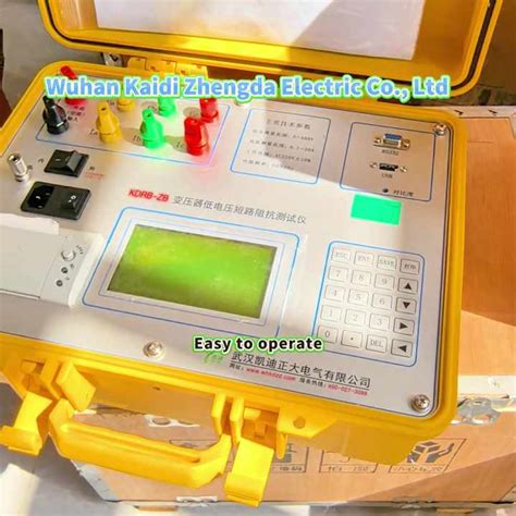 Kdzd Low Voltage Impedance Voltage Analyzer Transformer Short Circuit