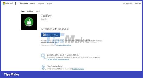 Instructions For Installing QuillBot In Microsoft Word