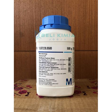 Jual Buffered Peptone Water Merck Media Peptone Peptone Agar Pepton Agar Kab Bantul Beli
