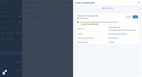 Deploying Netbird With Acronis Cyber Protect Cloud Netbird Docs