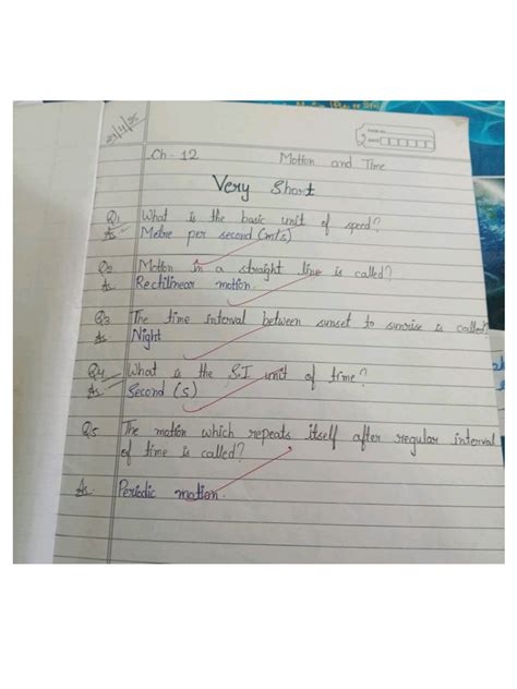 Physics Notebook Work Pdf