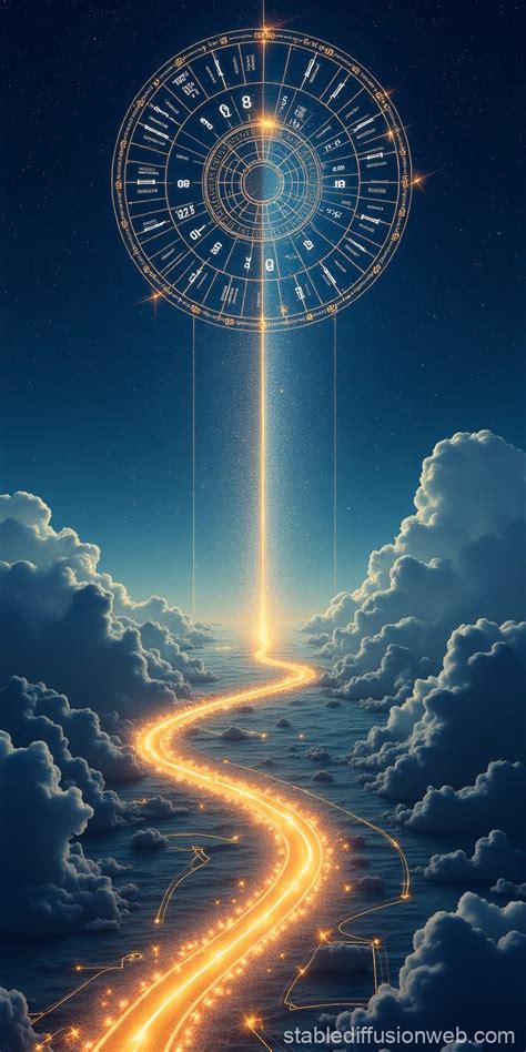 Gps To Natal Chart Transition Stable Diffusion Online