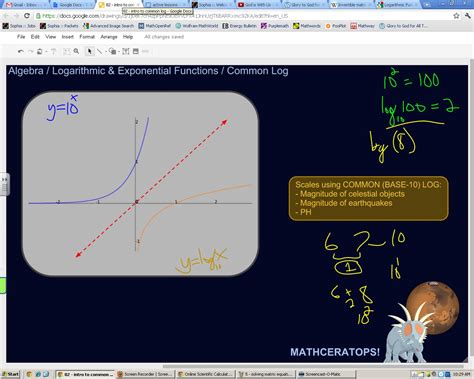 the common logarithmic function tutorial sophia learning