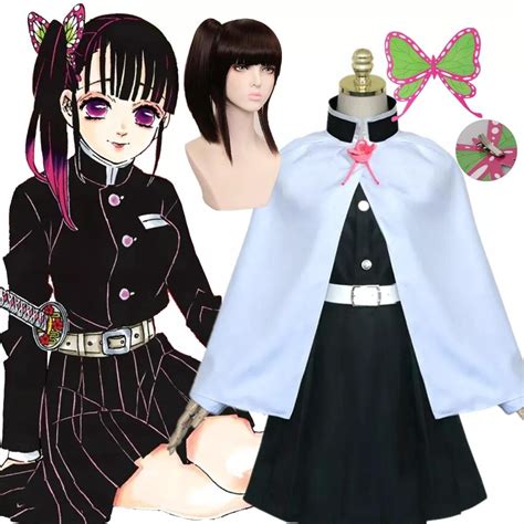 Cheap Kanao Cosplay Costume Anime Demon Slayer Kimetsu No Yaiba Cosplay