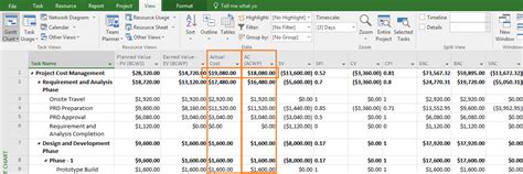 MANAGEMENT YOGI Actual Cost Vs Actual Cost Of Work Performed ACWP Practical PMP With MS Project
