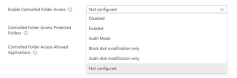 setting an individual attack surface reduction asr rule in intune