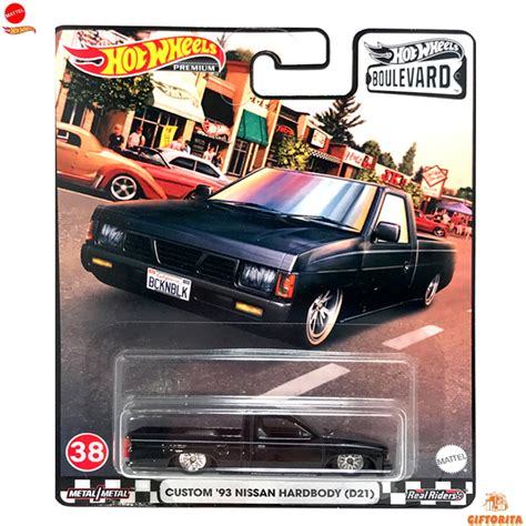 Hot Wheels Premium Single 3 Boulevard 38 Custom 93 Nissan Hardbody Torita