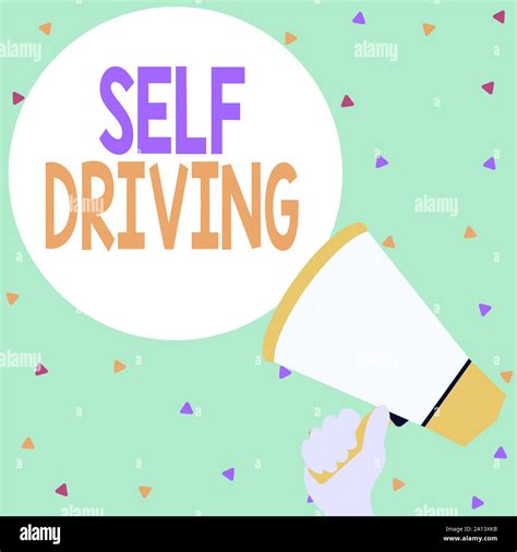 Handwriting Text Writing Self Driving Conceptual Photo Autonomous Vehicle Ability To Navigate