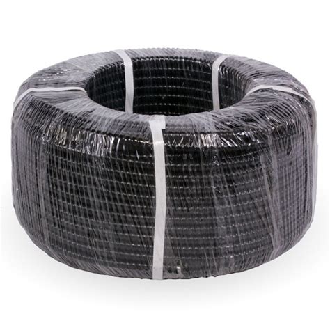 Металлорукав Промрукав РЗ-ЦП-НГ-20 20 мм в ПВХ изоляции черный [бухта ...