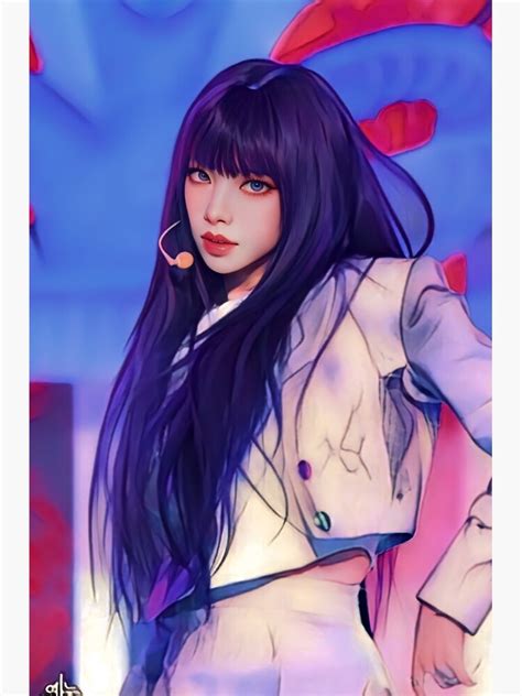 Karina Aespa Fanart Kpop Sticker For Sale By Arysuru Redbubble