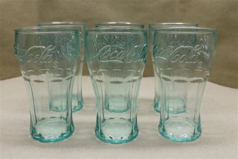 Se Produkter Som Liknar Nya Sex Coca Cola Glas I Hå På Tradera