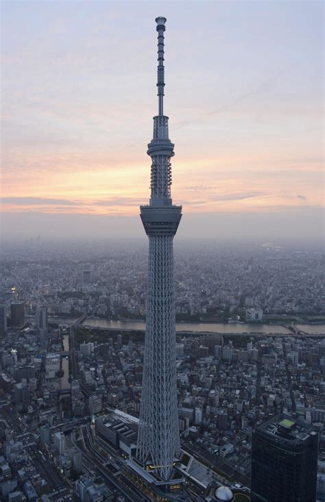 Der Tokyo Sky Tree Tokyo Skytree In Japan 634 M Njcjs