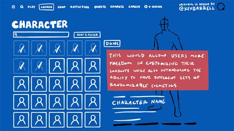 Fortnite Locker Ui Concept R Fortnitebr
