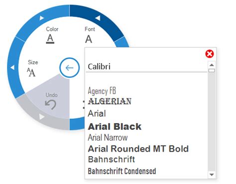 Winforms Radial Menu Control Circular Context Menu Syncfusion