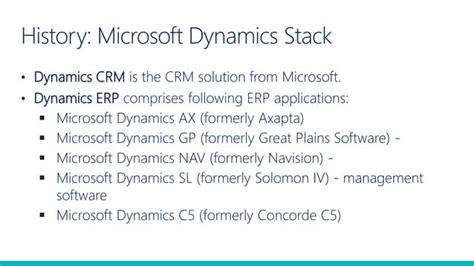 Navigating Through Microsoft Dynamics Landscape Dynamics For