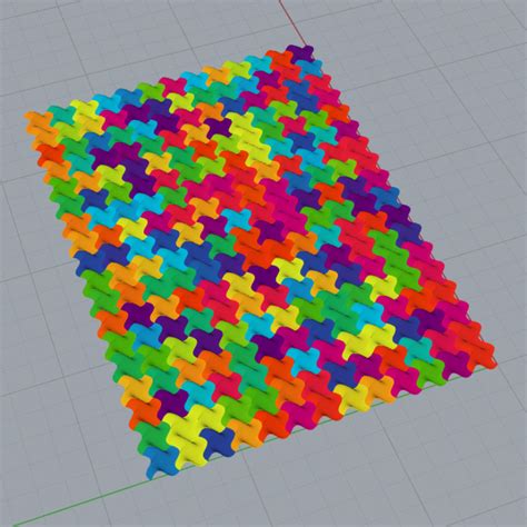 escher tiling parametric house