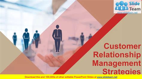 Customer Relationship Management Strategies Powerpoint Presentation
